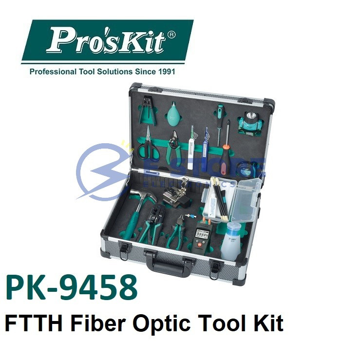 Pro’sKit PK-9458 Professional FTTH Fiber Optic Tool Kit | Shopee Malaysia