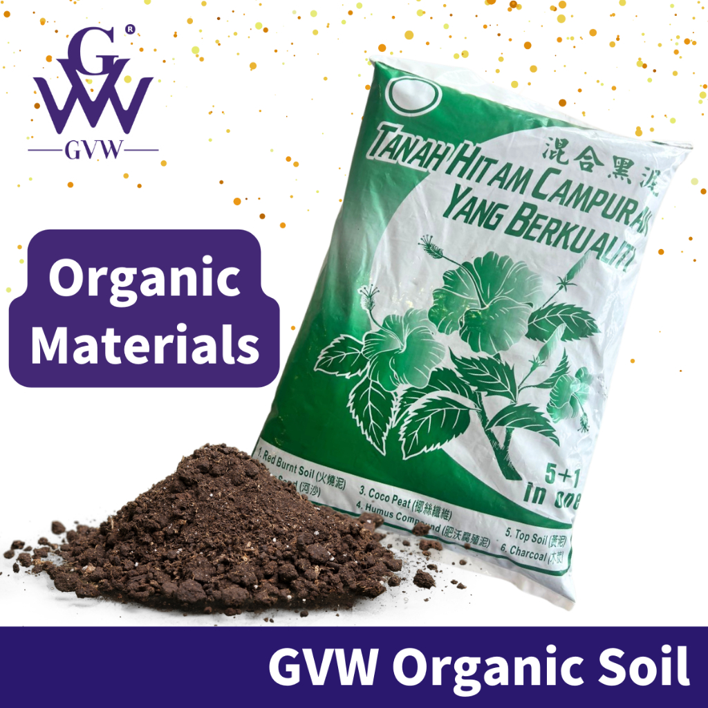 HOMEBY Tanah Baja Organik Campur Organic Soil Vegetable Sayur Flower ...