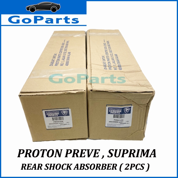 (2pc)100% ORIGINAL PROTON PREVE / SUPRIMAS S REAR SHOCK ABSORBER ...