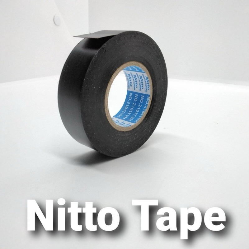 Nitto 201E PVC Tape .15 x 18mm Black 20m Roll （Made In Taiwan） Taiwan ...