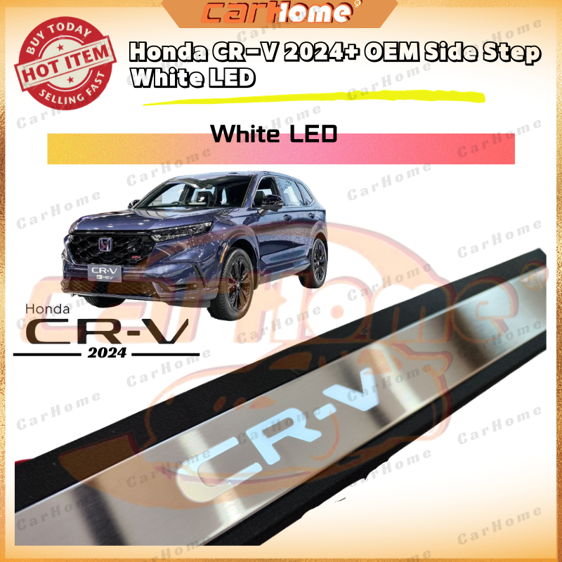 Honda CR-V 2017 2018 2019 2020 2021 2022 2023 2024 OEM side step LED ...