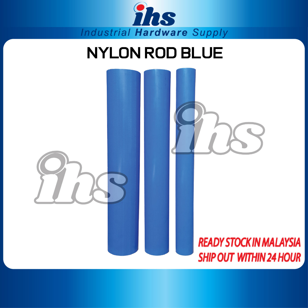 Nylon Rod Blue Color 140mm Diameter * 1 Meter Length | Shopee Malaysia