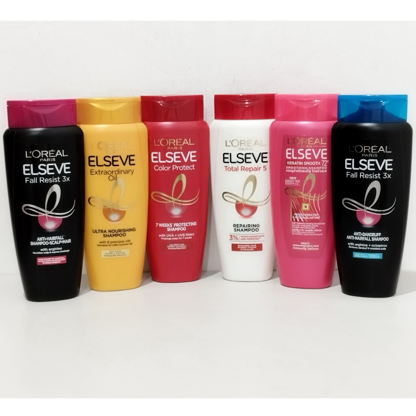 L'OREAL PARIS ELSEVE SHAMPOO NEW PACKING 280ML | Shopee Malaysia