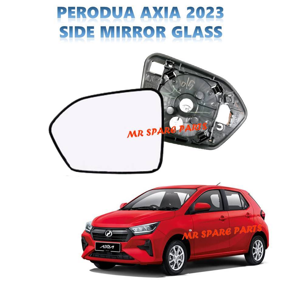PERODUA AXIA 2023-2024 SIDE MIRROR GLASS | Shopee Malaysia