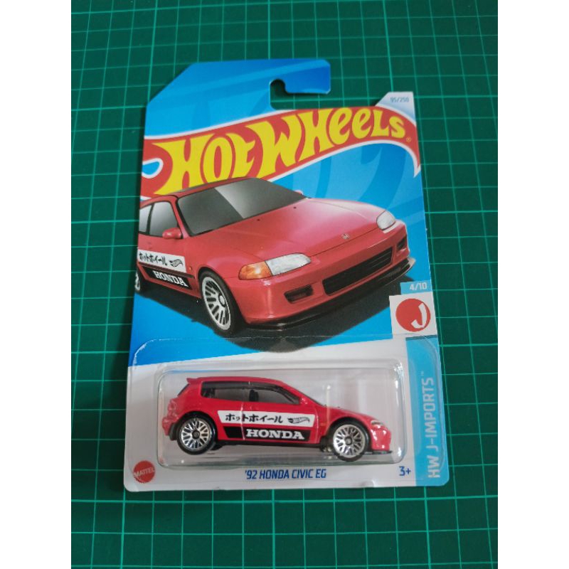 92 honda civic EG hot wheels mattel diecast JDM 1/64 1:64 fast furious ...