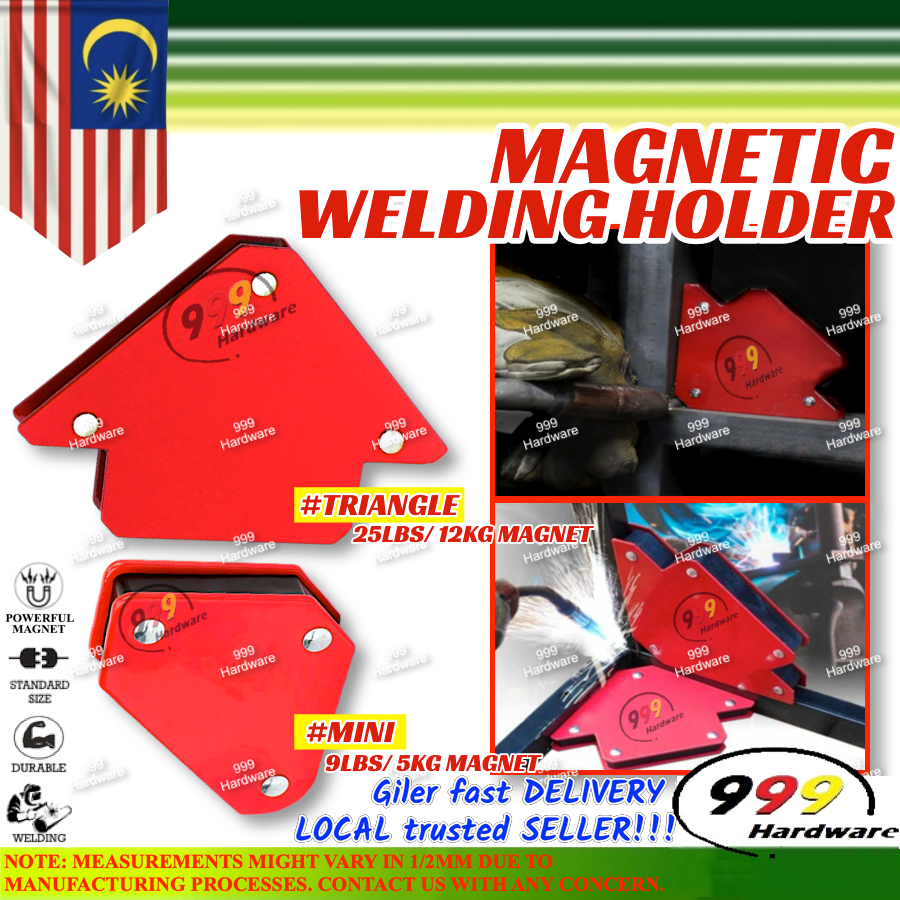 999 MAGNETIC WELDING HOLDER / ARROW CLAMP / POSITIONER CORNER MAGNET ...
