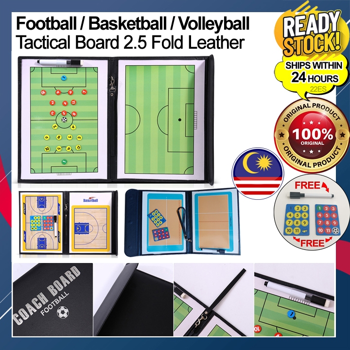 Portable Training Football/Basketball/volleyball Tactical Board 2.5 ...