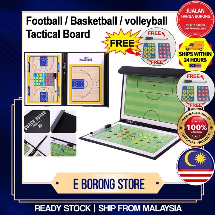 Portable Training Football/Basketball/volleyball Tactical Board 2.5 ...