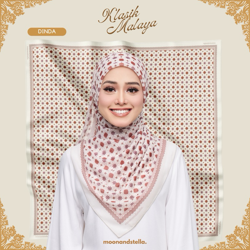 Moonandstella Bidang 45 [100% Original][Free Brooch] Tudung Bawal ...