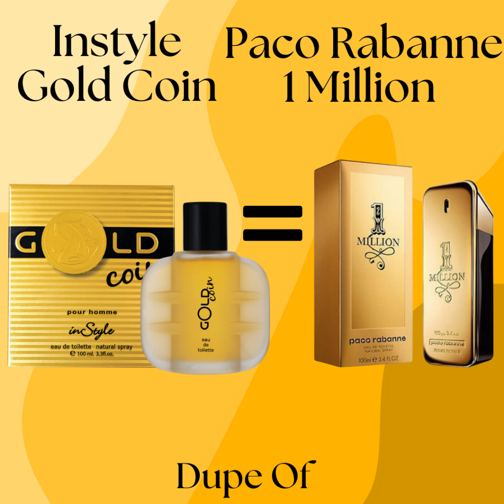 InStyle Gold Coin For Men EDT 100ml PERFUME | Shopee Malaysia