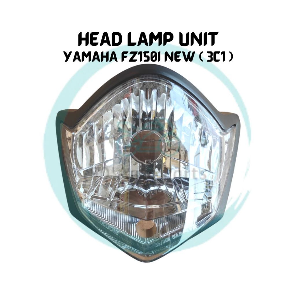 MOTOR YAMAHA FZ150 NEW 3C1 FZ150I NEW HEAD LAMP UNIT HEADLAMP HEAD ...