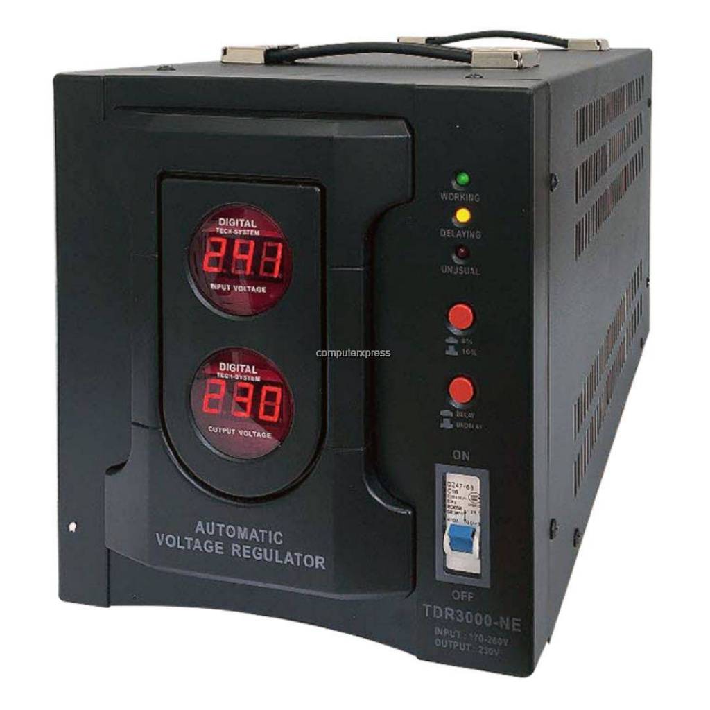 NeuroPower 1000/2000/3000VA AVR Industrial Motorised Automatic Voltage ...