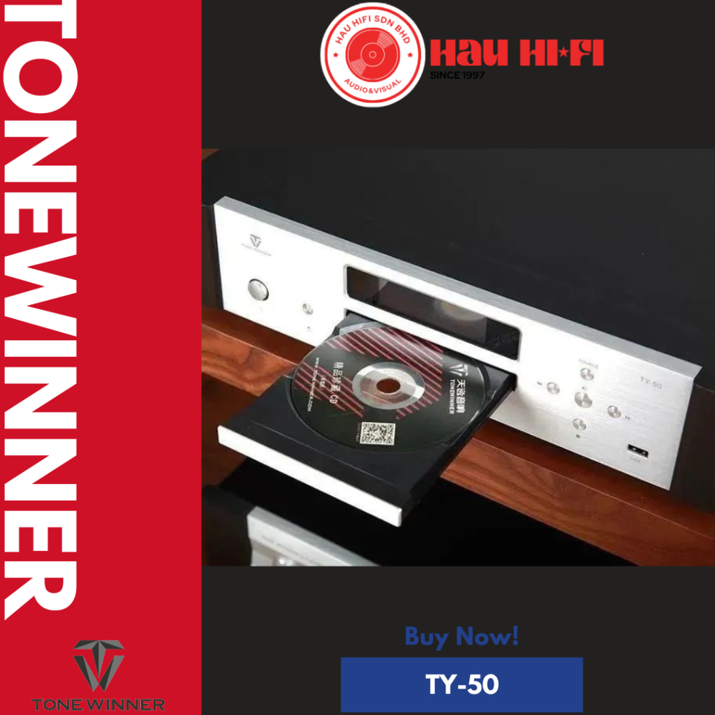 Tonewinner TY-50 Audio Decoder Bluetooth Professional HIFI CD Player Digital Player | Shopee ...