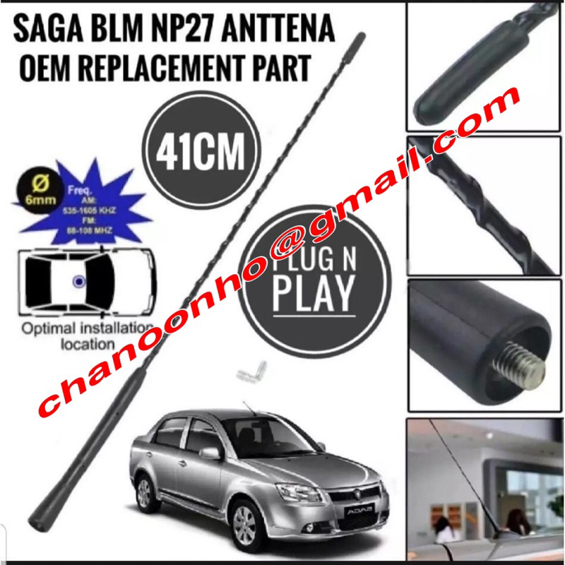 NP-27 NP-28 NP-29 Car Antenna Car Antenna Replacement Unit Proton Saga 2 Perodua Viva / Kelisa ...