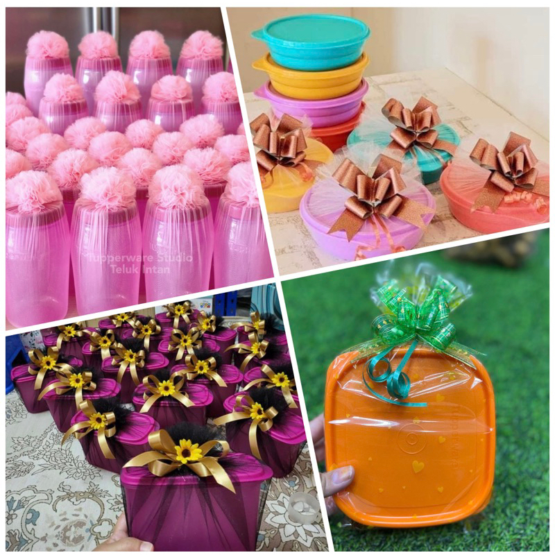 Readystock Hamper bajet Tupperware brands rm15 x 1 biji sahaja | Shopee ...