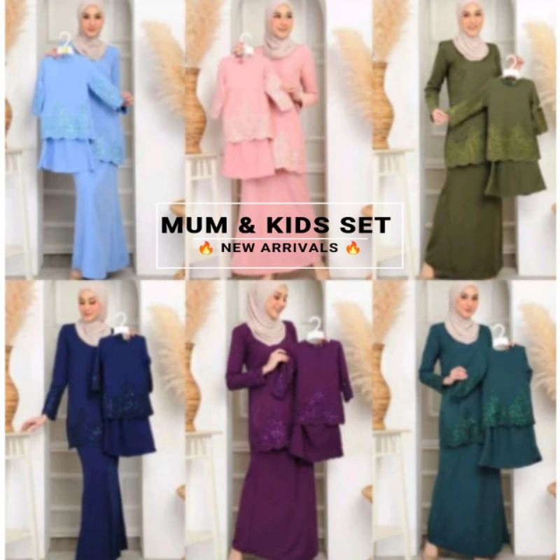 (READY STOCK) BAJU KURUNG LACE LABUCI SHINING KURUNG MODERN SEDONDON ...