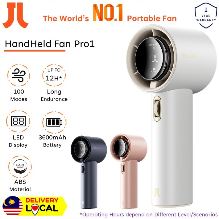 JISULIFE FA53Pro - JisuLife Handheld Fan Pro1 - ABS | Shopee Malaysia