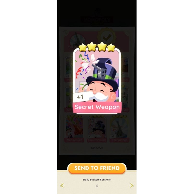 Secret Weapon - Monopoly GO | Shopee Malaysia