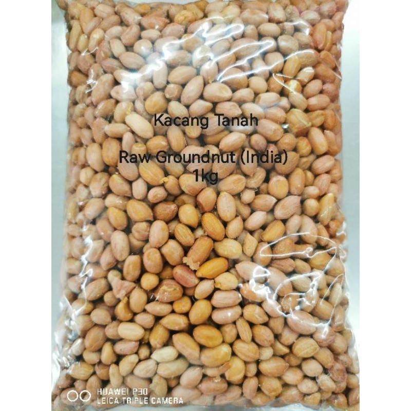 Raw Groundnut (India) Kacang Tanah 1kg | Shopee Malaysia
