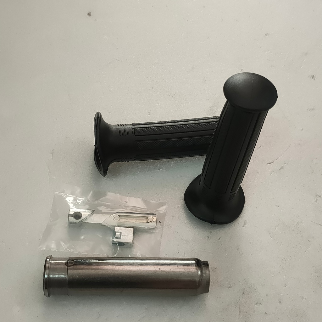 C70 LAMPU BULAT ( 3 IN 1) HANDLE GRIP SET+THROTTLE PIPE+THROTTLE HINGE ...
