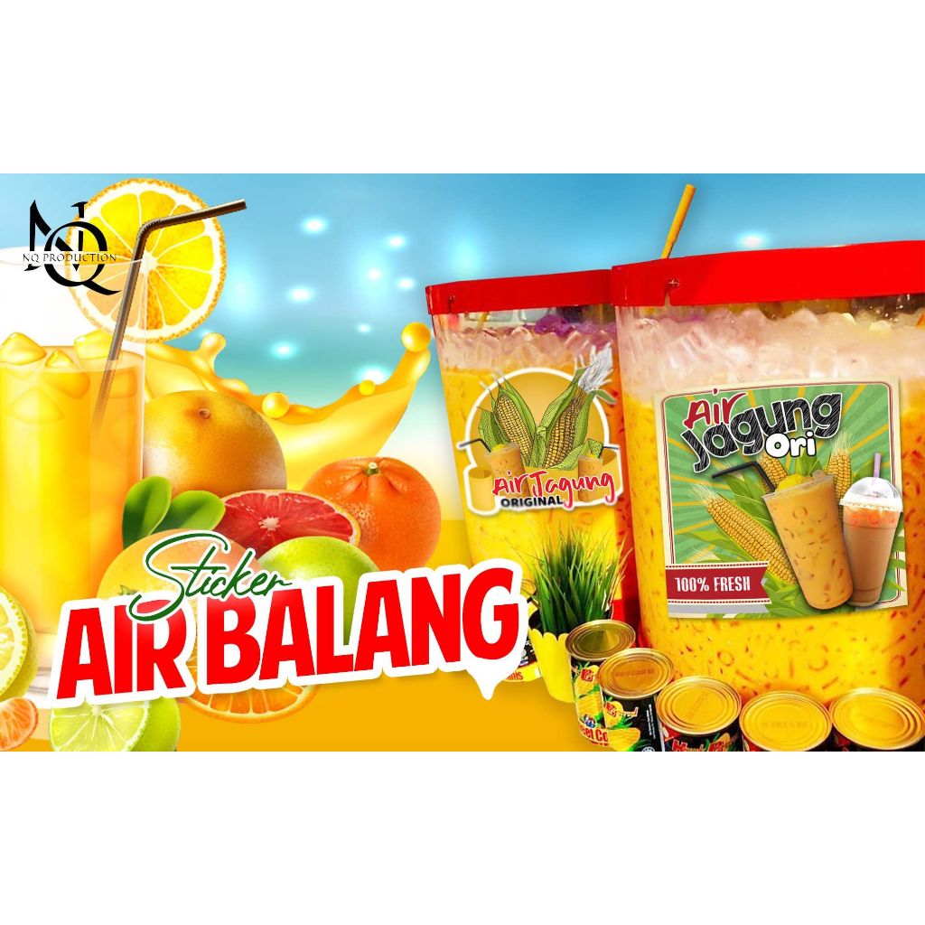 Sticker Air Balang Viral - memenuhi kekosongan balang | Shopee Malaysia