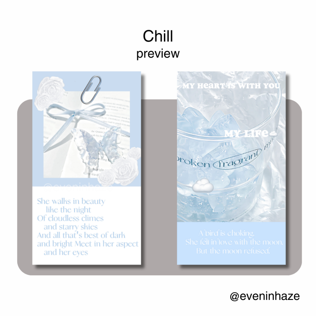 【Ready Stock】＜CHILL＞label stickers sealing stickers cute aesthetic ins ...