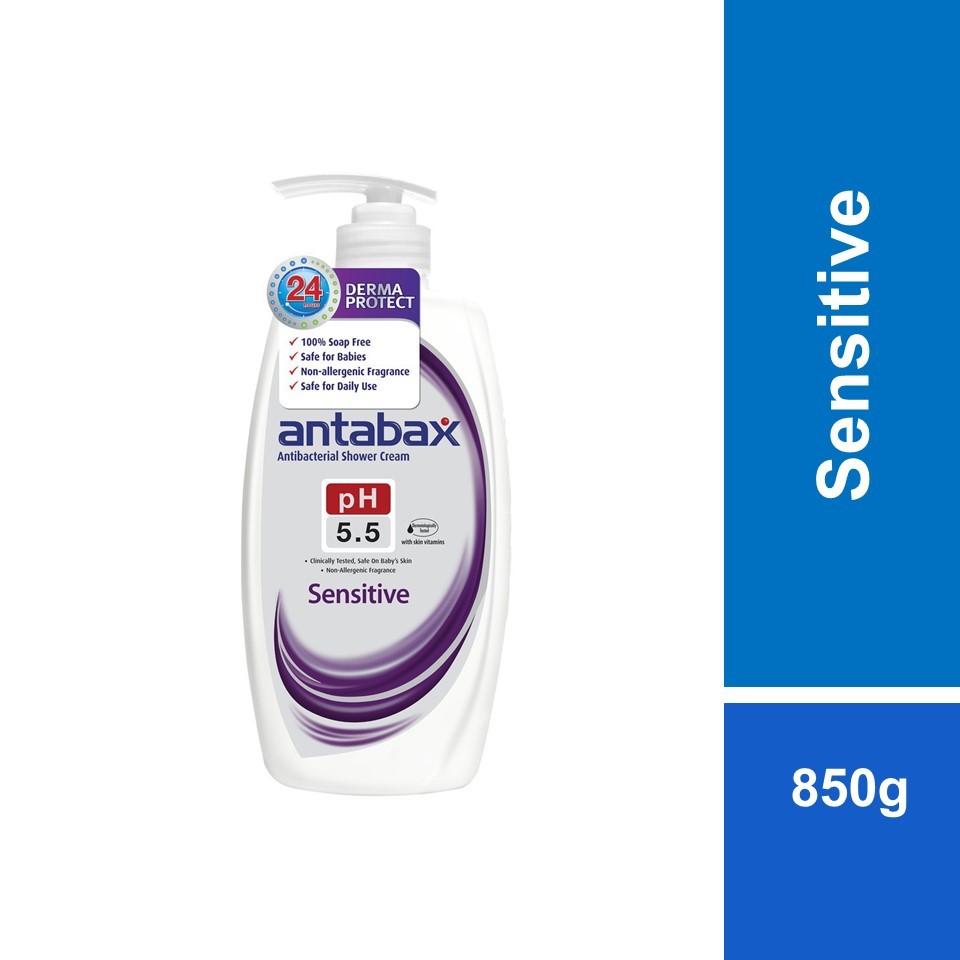 Antabax Sensitive Antibacterial Shower Cream 850g | Shopee Malaysia