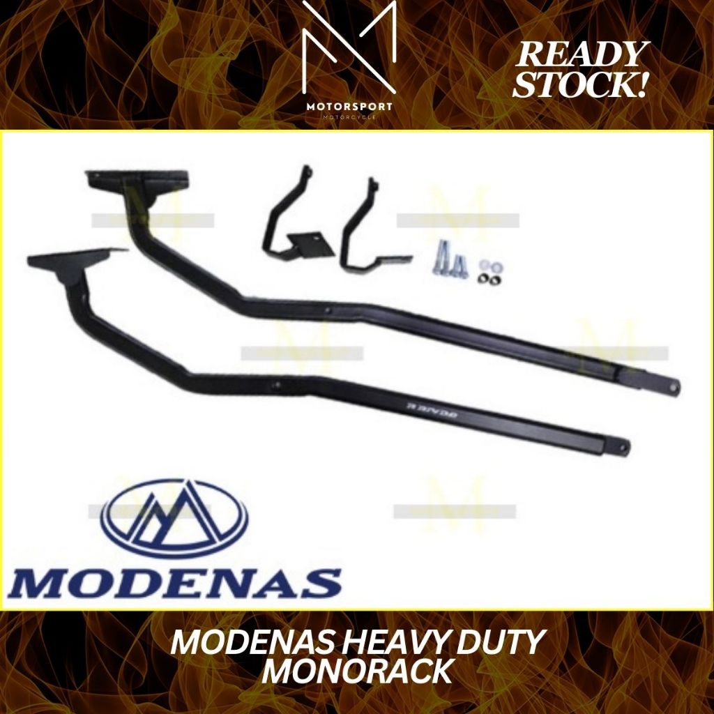 RAPIDO MODENAS HEAVY DUTY TOP BOX RACK MONORACK J FOR ACE115/CT110 115 ...