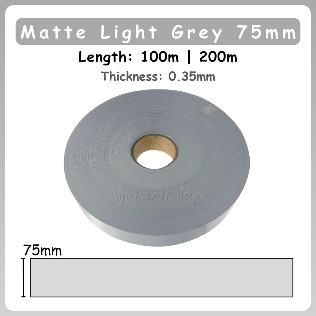 PVC Edging Banding Sisi Papan Kulit Papan Pagar Hijau Dawai (22mm/25mm ...