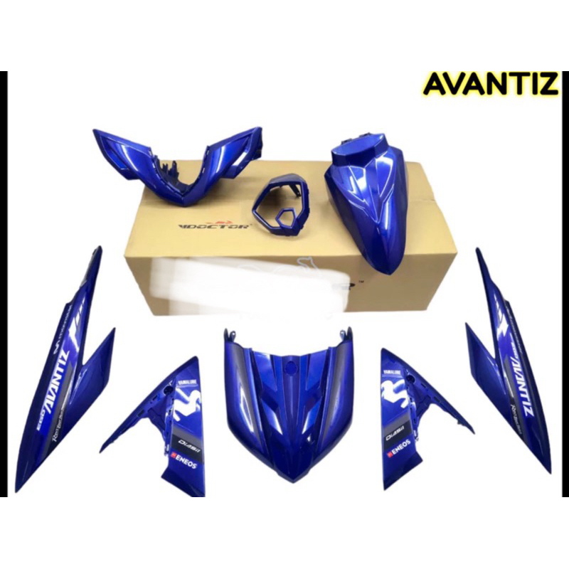 Cover Set Ego Avantiz / Avantiz Hitam/ Merah/ Biru/Monster Set Penutup ...