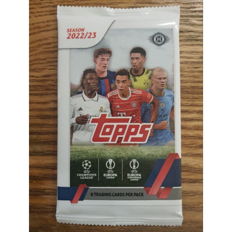 Topps Exclusive Uefa Club Competition 2022-23 Sealed Packet | Shopee ...