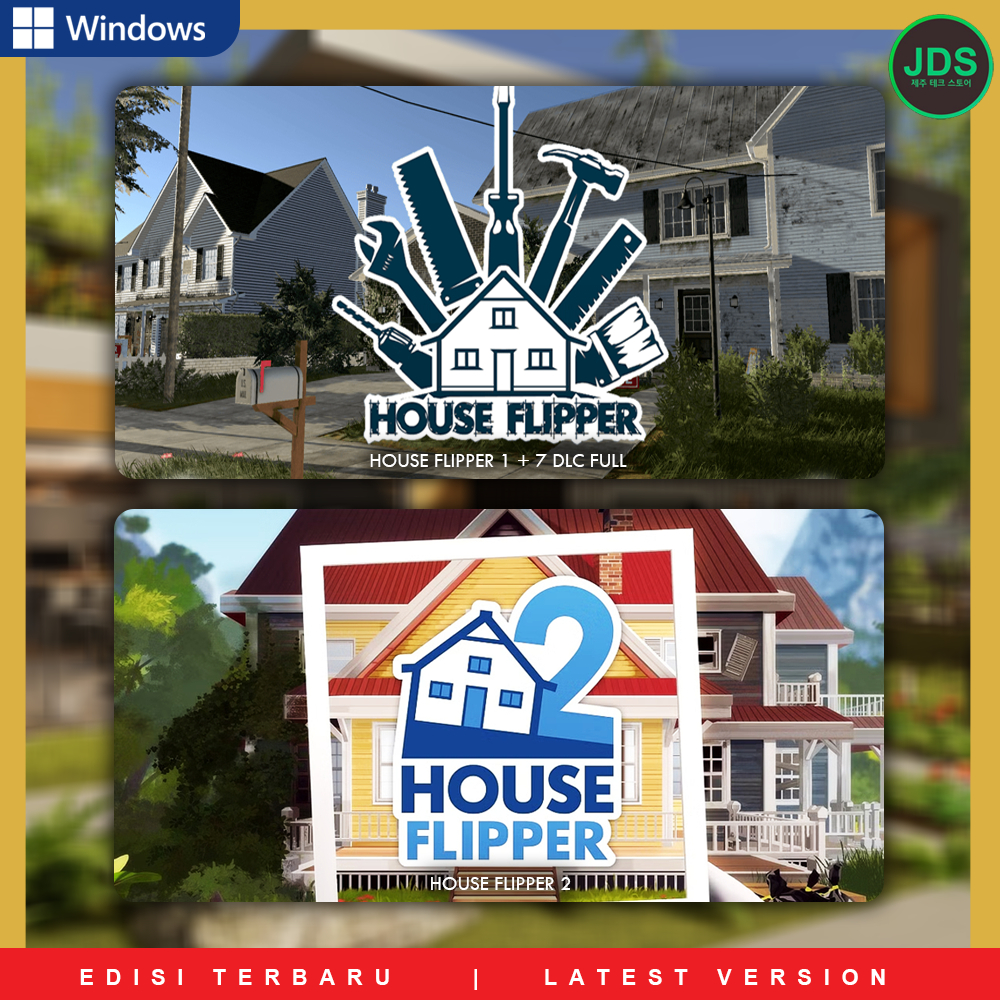 HOUSE FLIPPER 2 2024 & HOUSE FLIPPER 1 + Full 7 Premium DLC【Windows PC ...