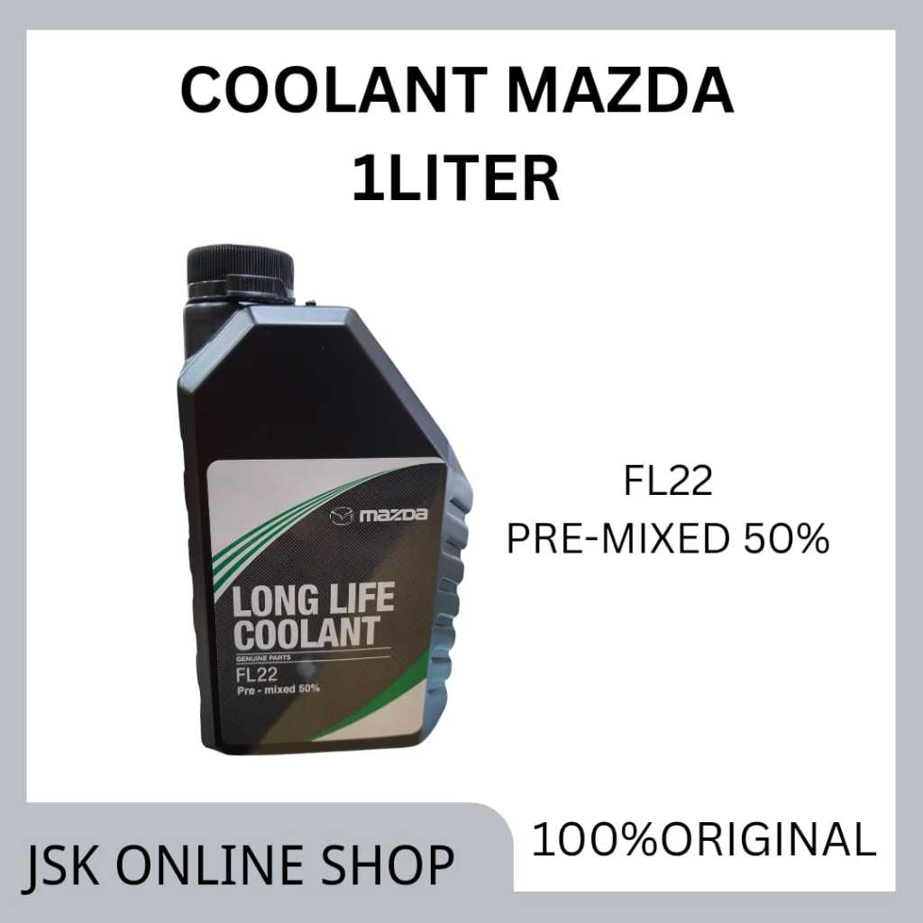 COOLANT MAZDA LONG LIFE FL22 ( 1 LITER) 100% original | Shopee Malaysia