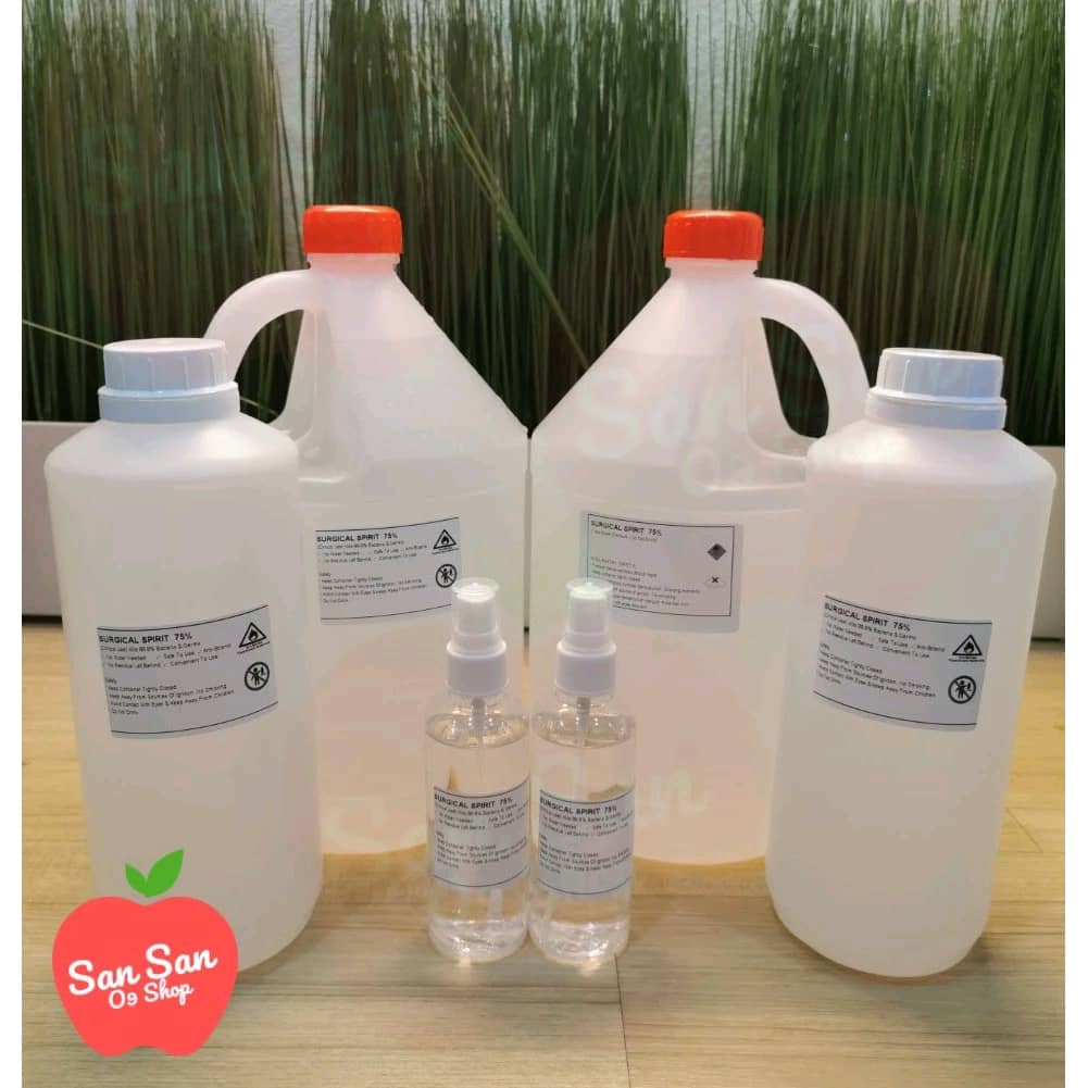 [Ready Stock] 1000ml⚡️99.9% Antiseptic Disinfectant | Ethanol Alcohol ...