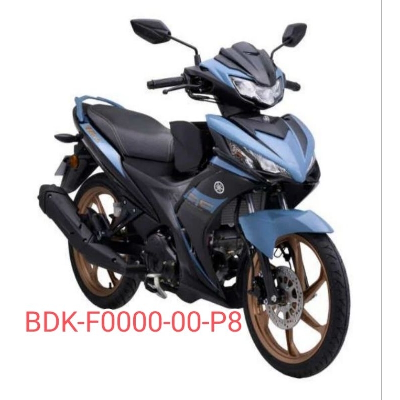 BODY SET COVER SET YAMAHA 135LC V8 135LC FI V8 NEW COLOR & STICKER 100% ...