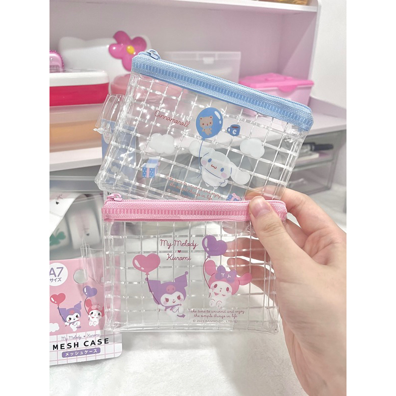 🍥 sanrio mesh case pouch from daiso japan | Shopee Malaysia