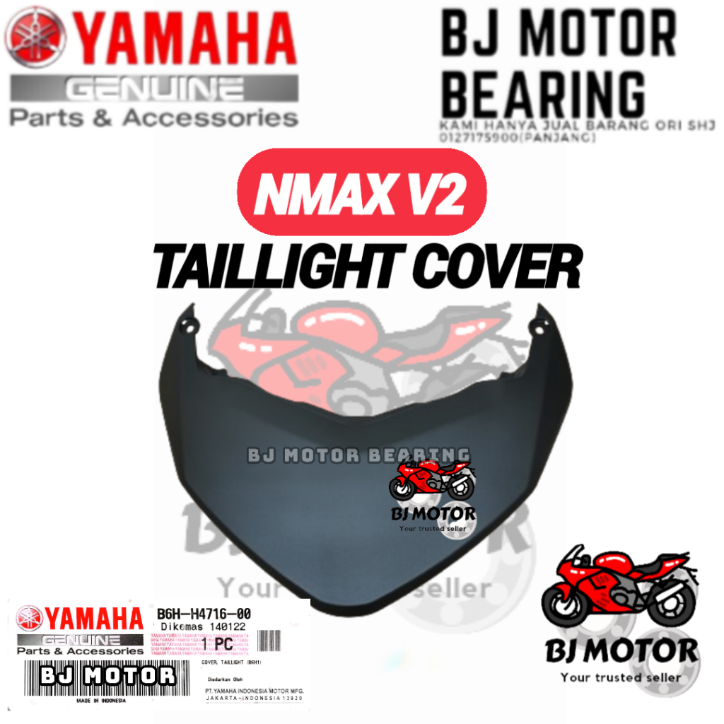 NMAX V2 TAILLIGHT COVER NMAX NEW TAIL LIGHT COVER NMAX V2 INNER COVER ...
