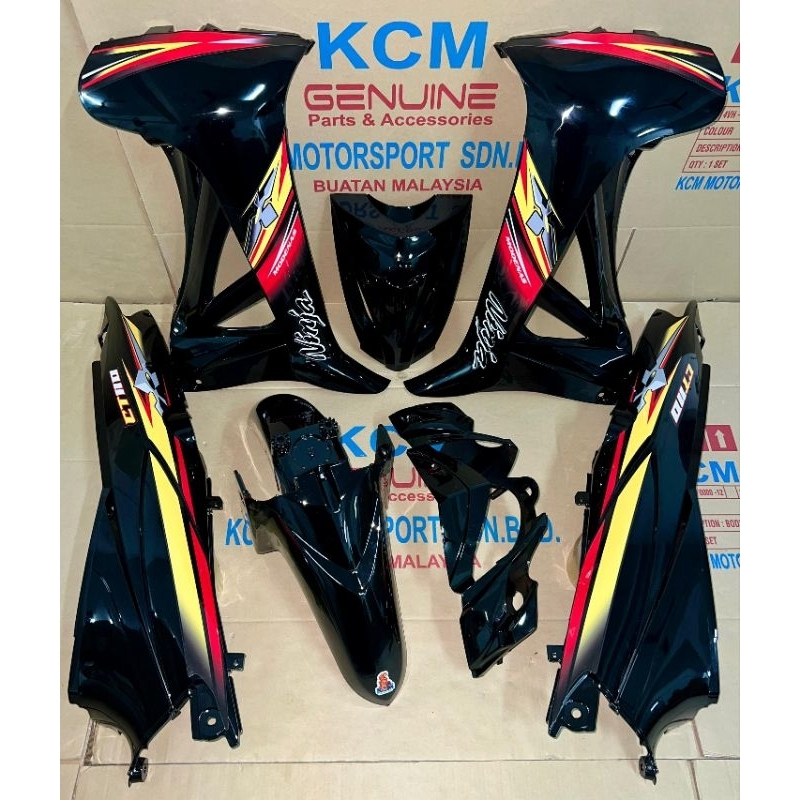 COVERSET HLD MODENAS CT100/CT110 API EDITION (Siap Tampal) | Shopee ...