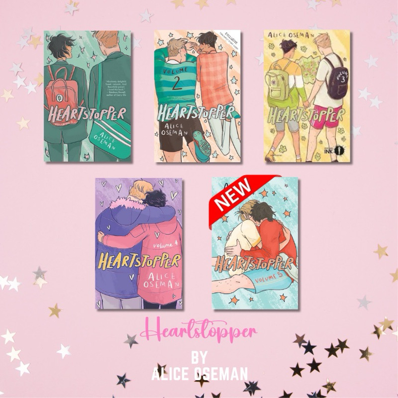 (Ready Stock) Eng Book : Heartstopper Vol 1, 2, 3, 4, 5 by Alice Oseman ...
