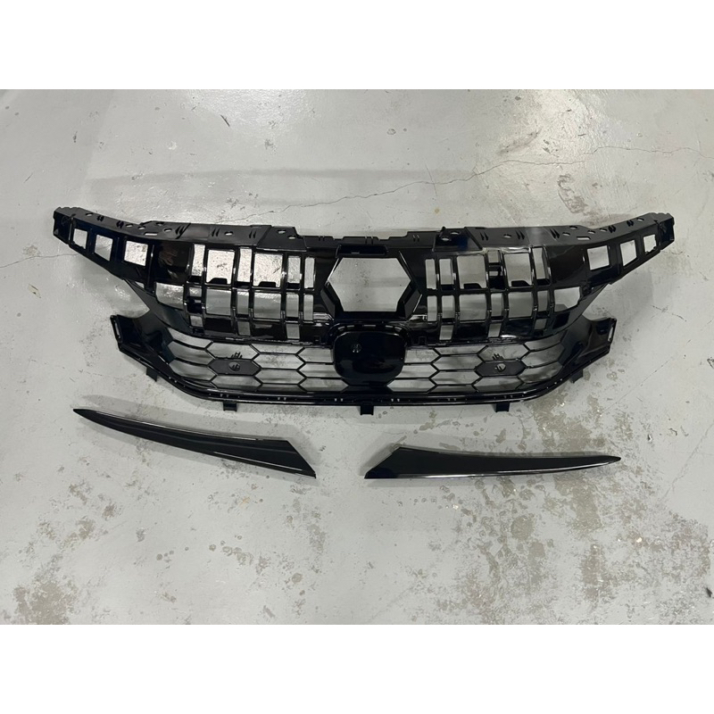 Honda Civic FE (2022 to 2023) Type R Front Grill Upper Grill Top Grille ...