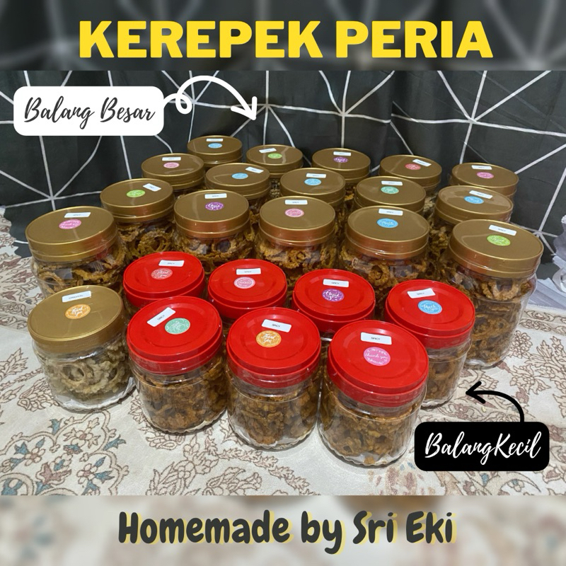 🍃 KEREPEK PERIA CRISPY 🍃 BALANG KECIL @ BALANG BESAR 💕 ORIGINAL I SPICY ...