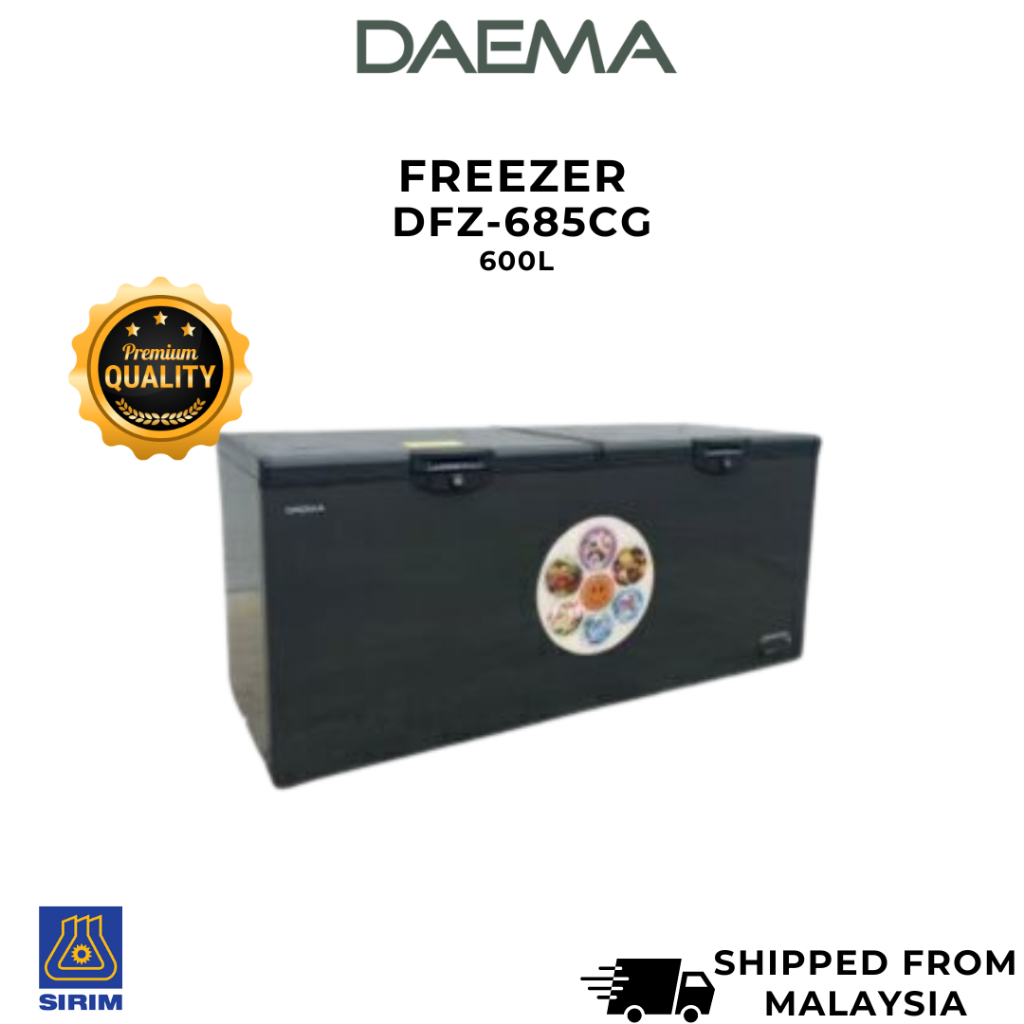 DAEMA 600L Freezer DFZ-685CG | Shopee Malaysia