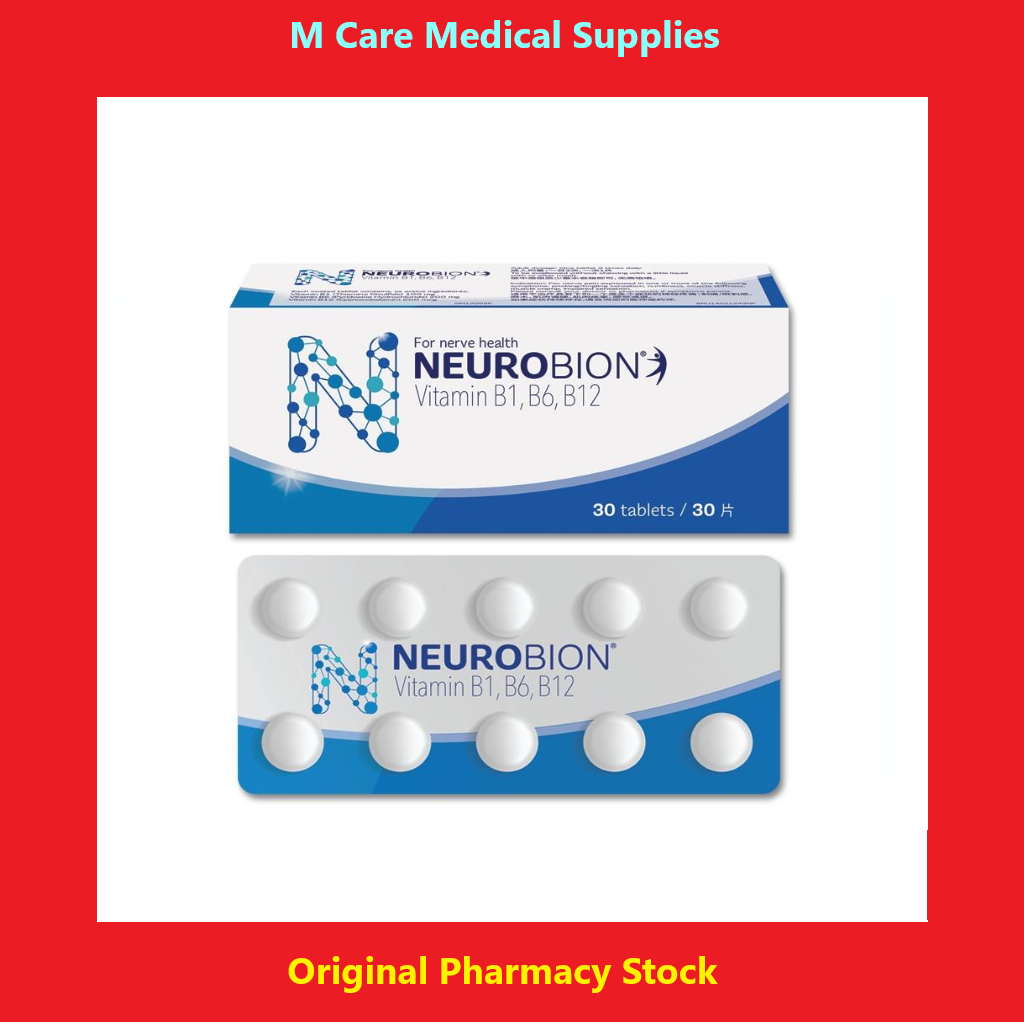 Neurobion Vitamin B1 B6 B12 60s - Vitamin Saraf | Shopee Malaysia