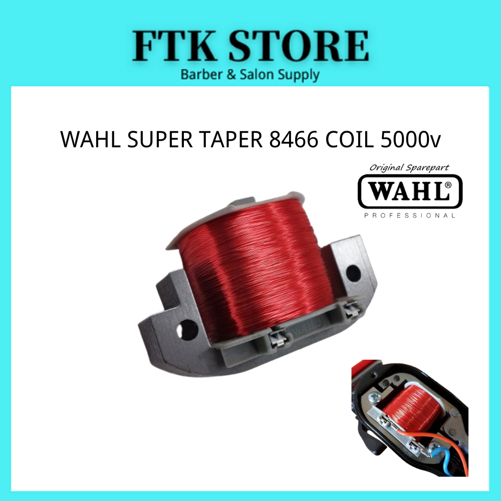 (ORIGINAL) WAHL SUPER TAPER 8466 COIL 5000V AND PACER ARM | Shopee Malaysia