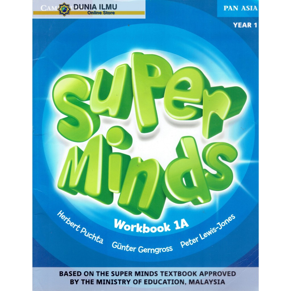 Buku Teks Super Minds Workbook 1A Year 1 (CEFR) ( TB YEAR 1 ) | Shopee ...