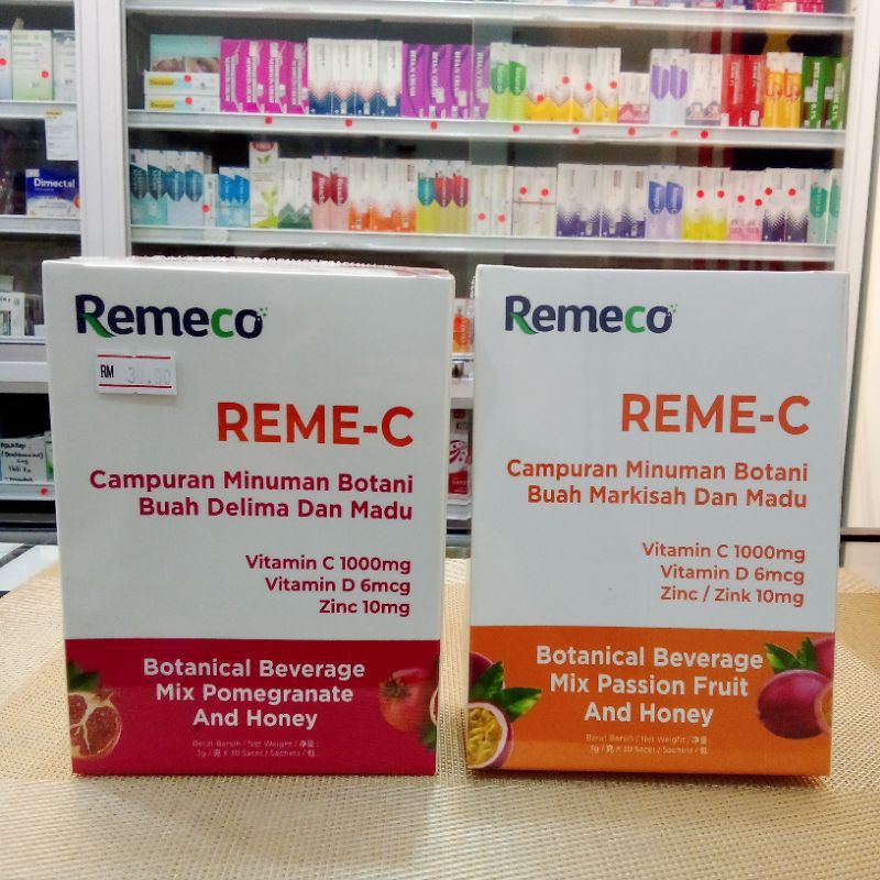 🌿 | Remeco REME-C Botanical Beverage Campuran Minuman Botani ( 30 ...