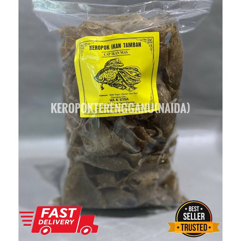 (Tebal/Thick)Keropok Ikan Tamban Asli Pengkalan Setar Extra Ikan (TEBAL ...