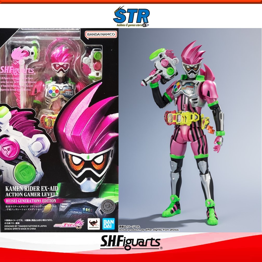 BANDAI SHF S.H.Figuarts KAMEN RIDER EX-AID ACTION GAMER LEVEL2 HEISEI ...