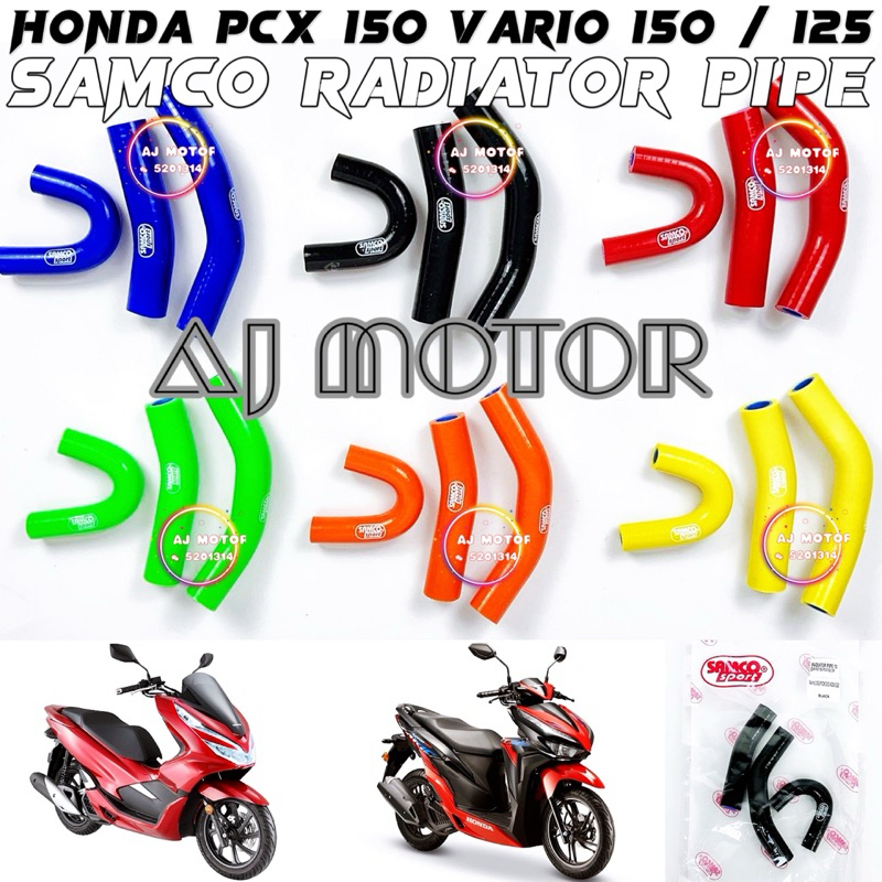 SAMCO RADIATOR PIPE FOR HONDA VARIO150 VARIO125 PCX150 VARIO PCX HOSE ...