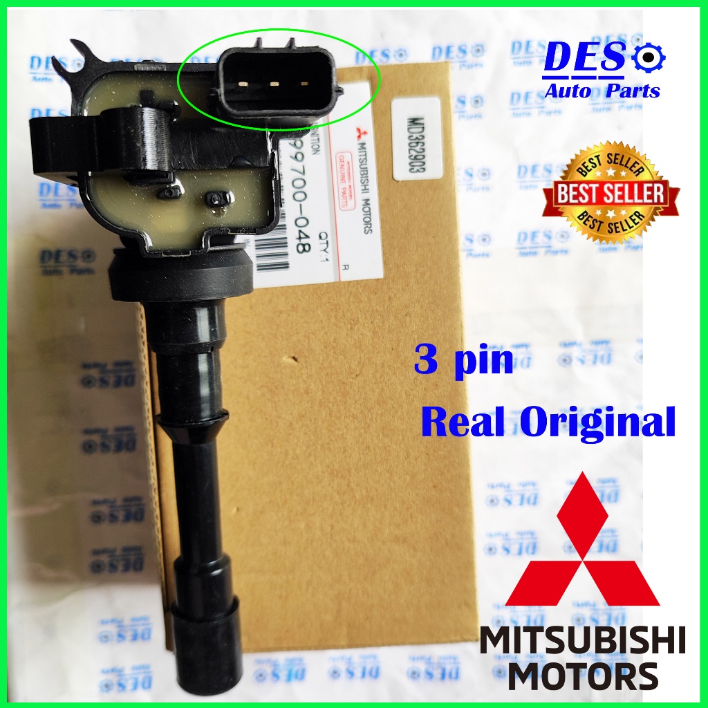 💯 ORIGINAL 💯Mitsubish JAPAN IGNITION COIL / PLUG COIL- PROTON WAJA 1.6 ...